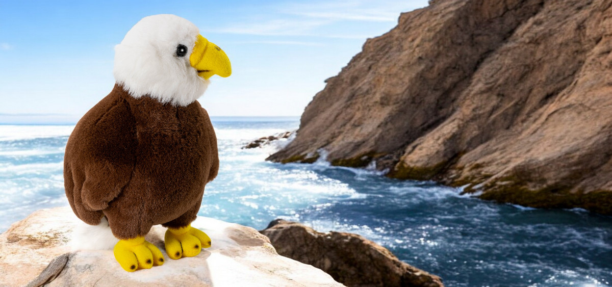 Kuscheltier Adler - Plüschtier Adler online | Plueschtier.de