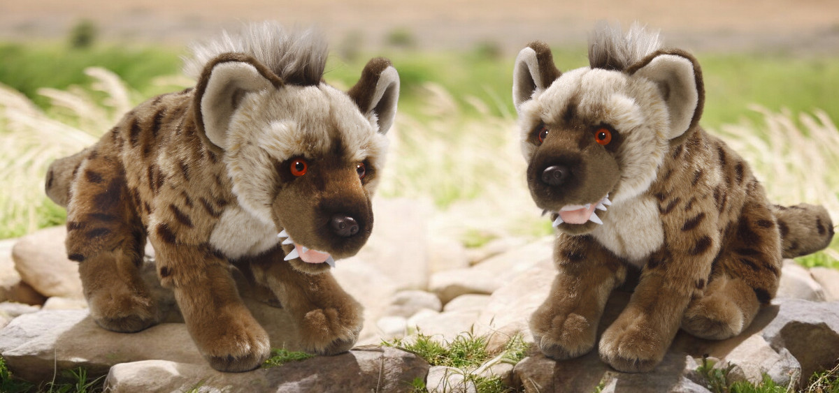Stuffed Animal Hyena - Soft Toy | Carl Dick Plush | Plueschtier.de