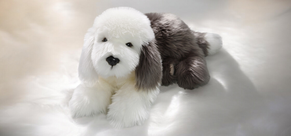 Soft Toy Bobtail Dogs - Stuffed Animals | Plueschtier.de