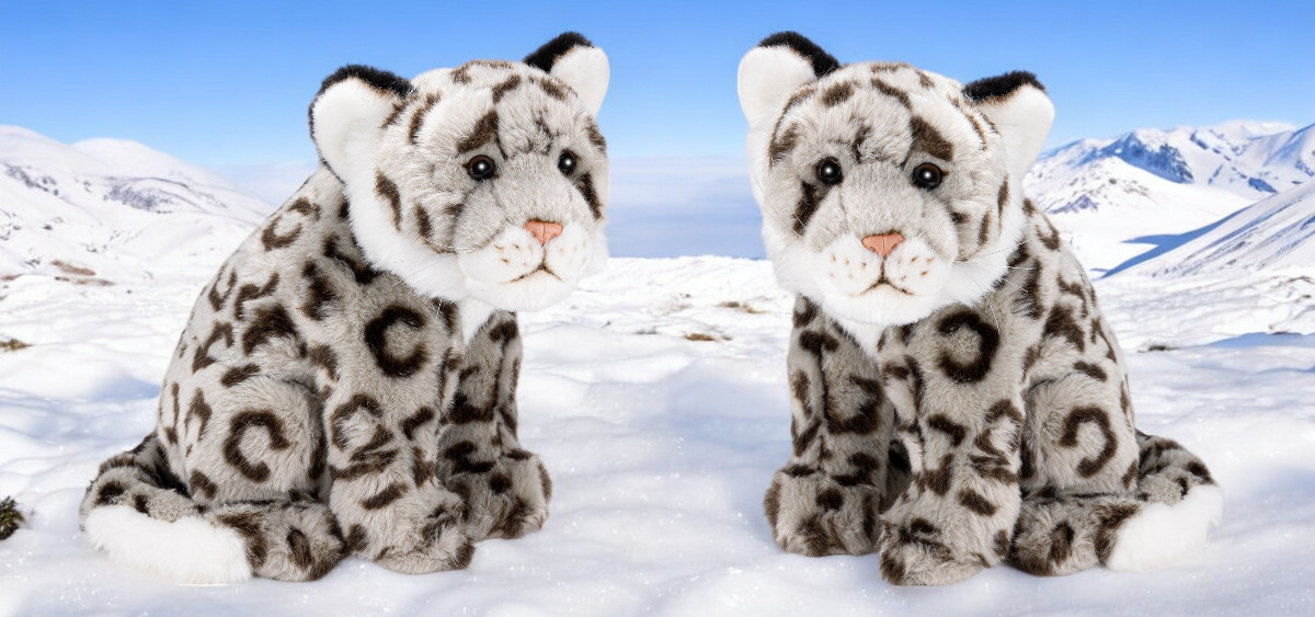 Soft Toy Snow Leopard - Stuffed Animals | Plush | Plueschtier.de